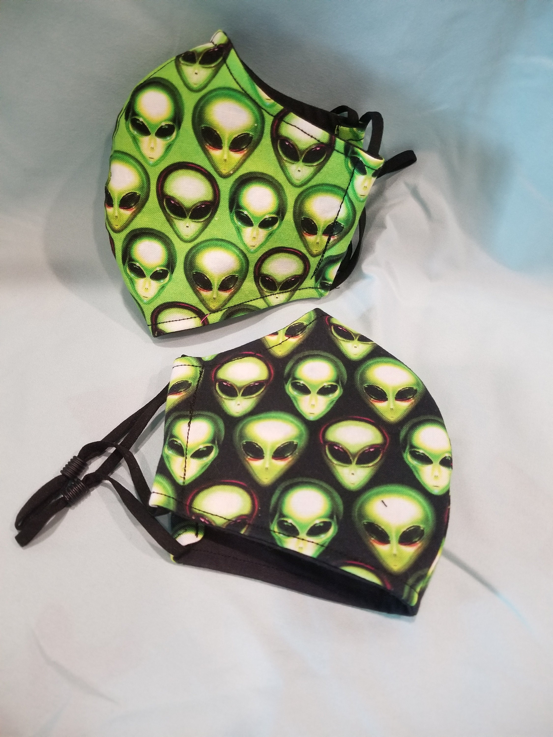 Aliens heads homemade masks adults and children sizes Made | Etsy