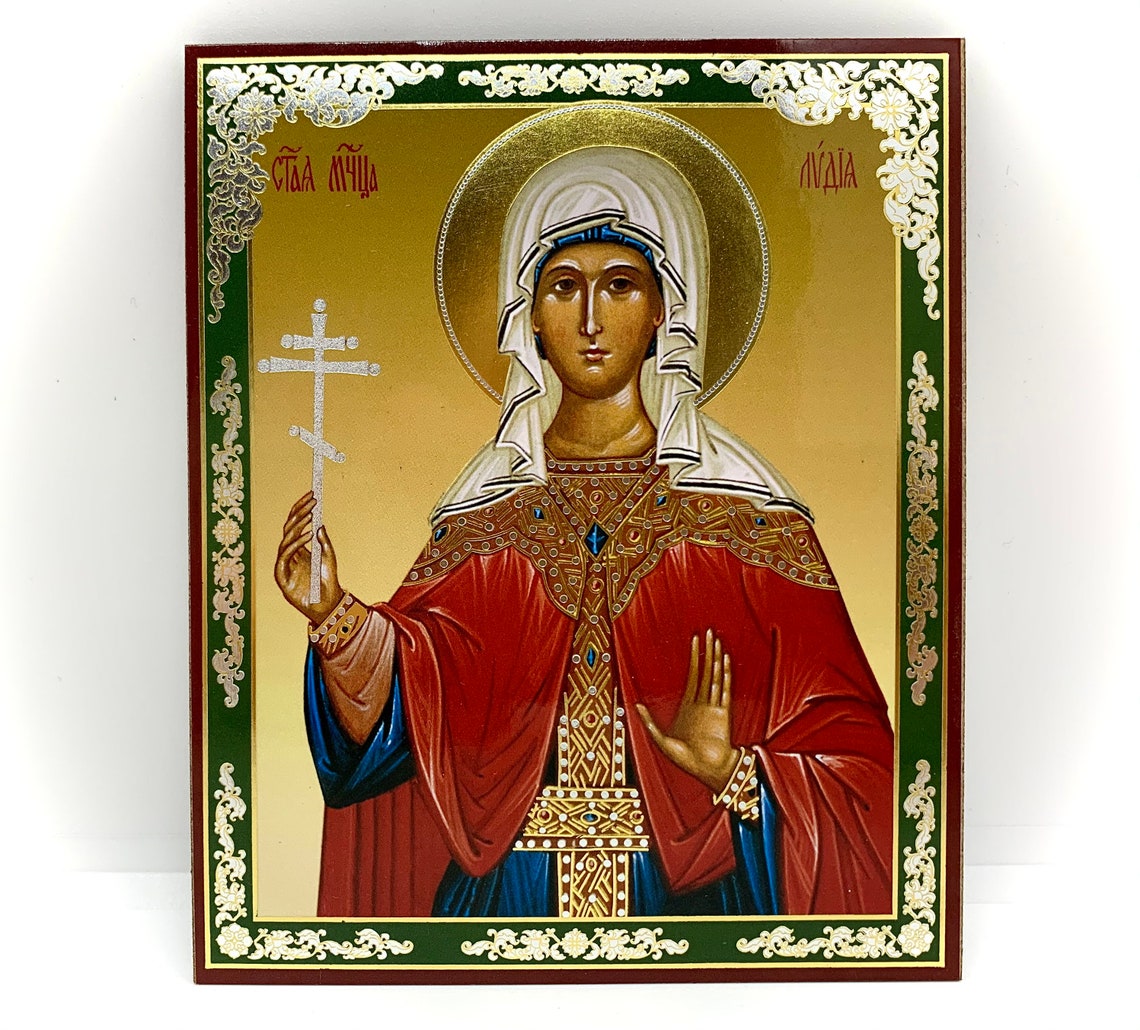Saint Lydia Icon | Etsy
