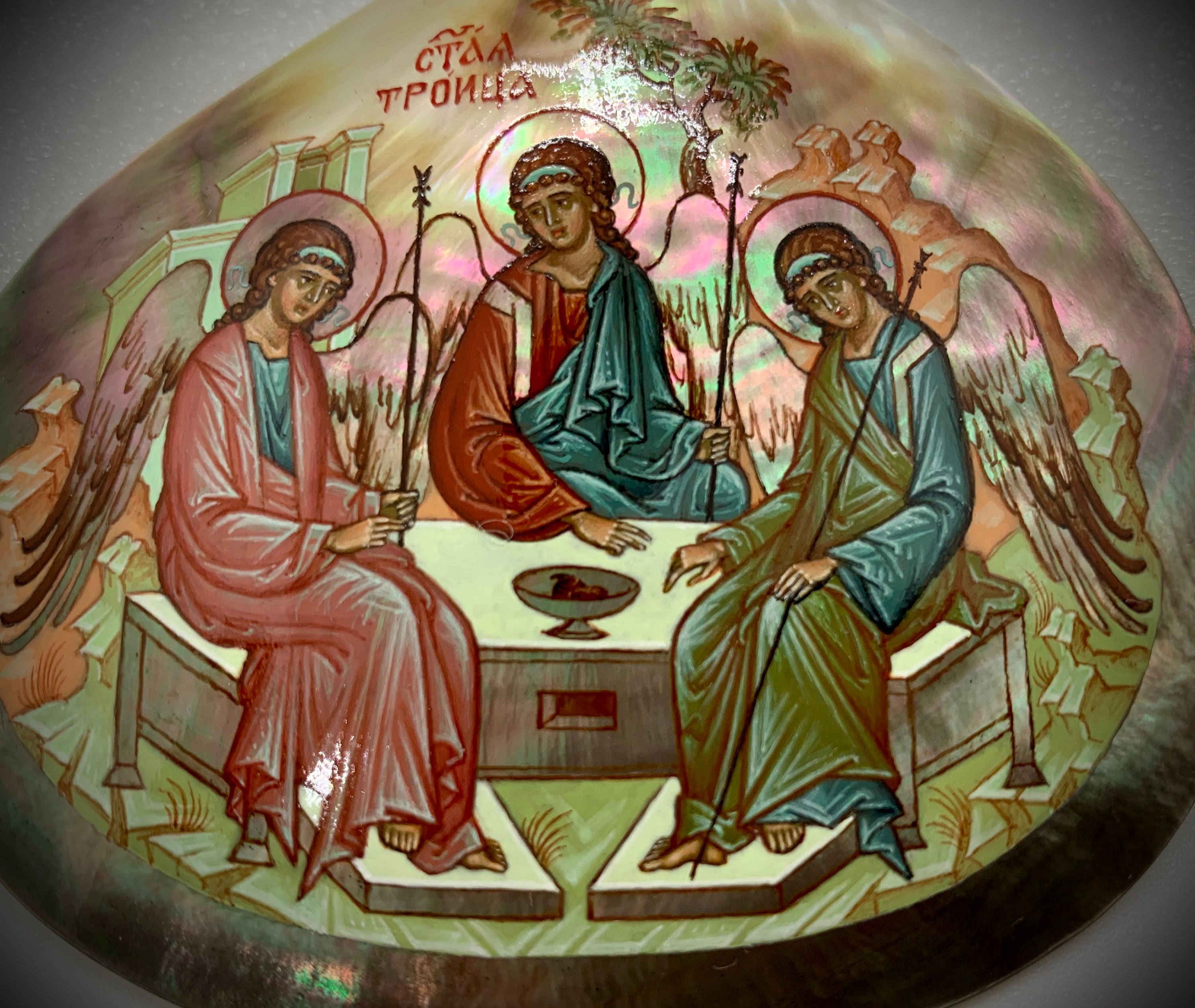 Holy Trinity Iconography Art | Etsy