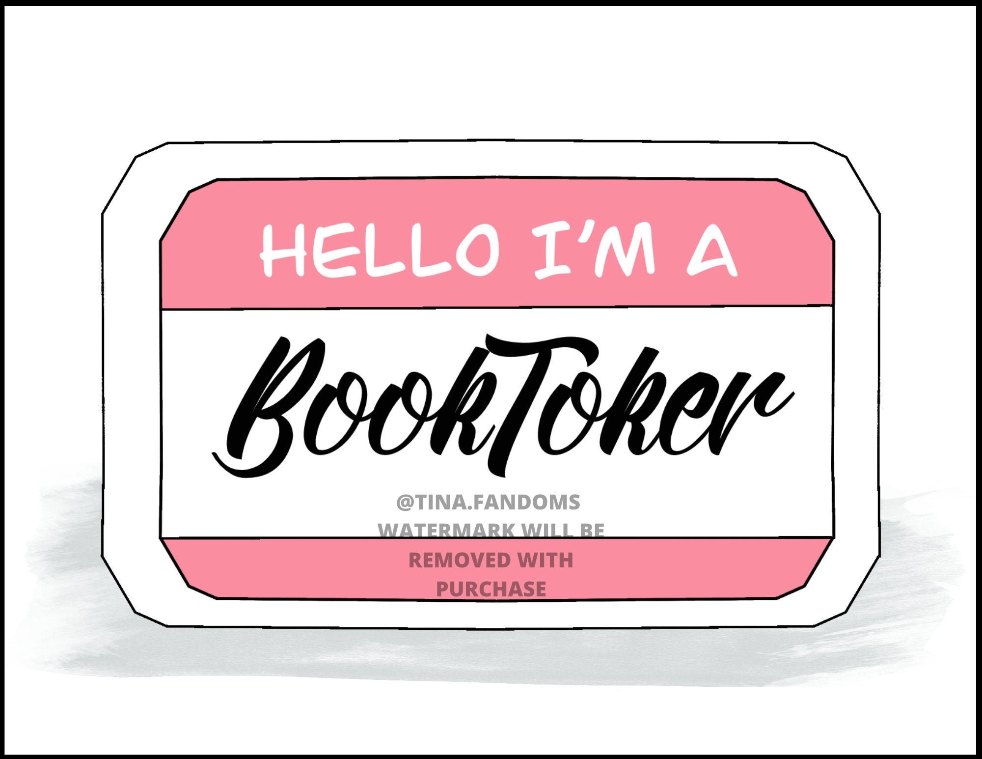 BookTok / BookTok Digital Art Print pour Bookish TikTok / YA Book ...