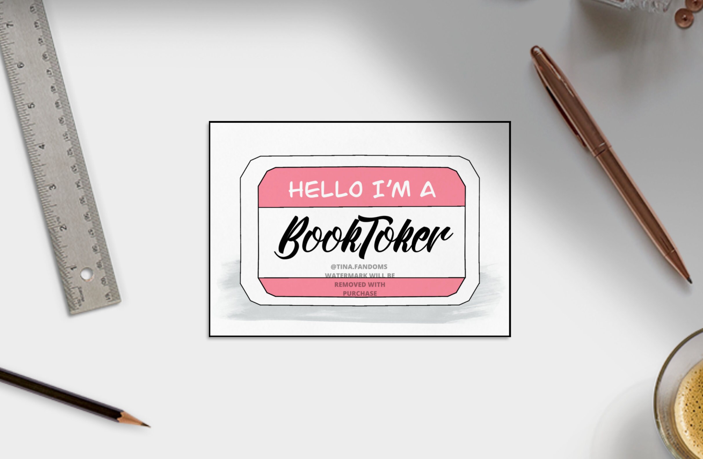 BookTok / BookTok Digital Art Print pour Bookish TikTok / YA Book ...