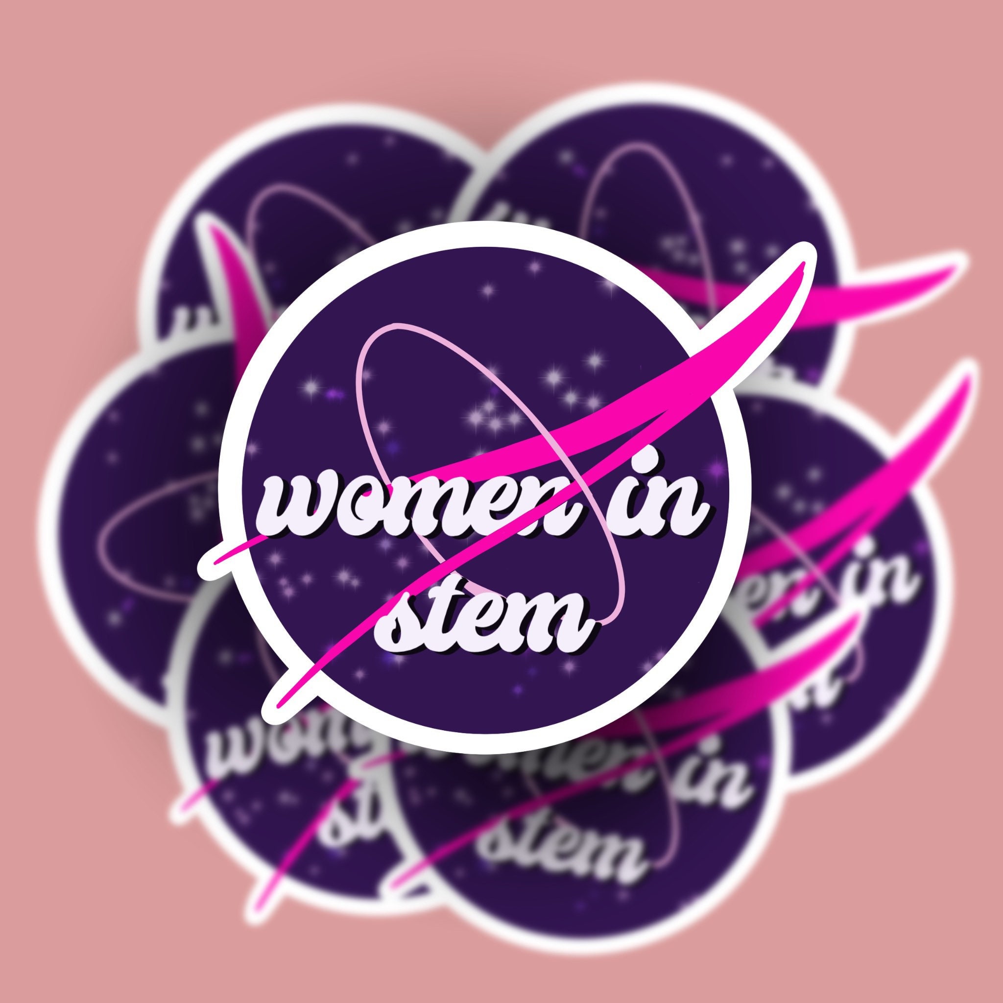Women in Stem Sticker - Etsy