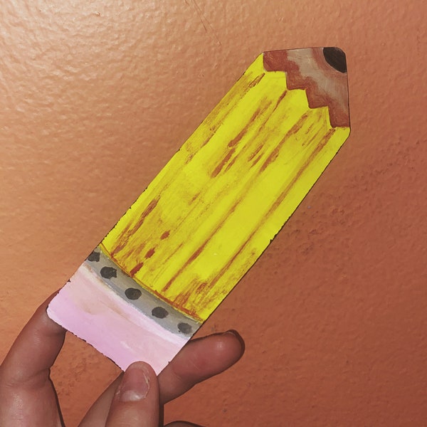 Pencil Bookmark - Etsy