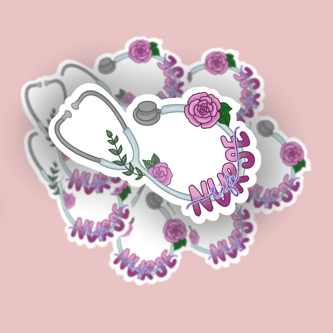 Nurse Life Sticker - Etsy