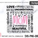 Mom Subway Art Svg, Mom Svg, Mom Typography SVG, Mothers Day Svg, Mom ...