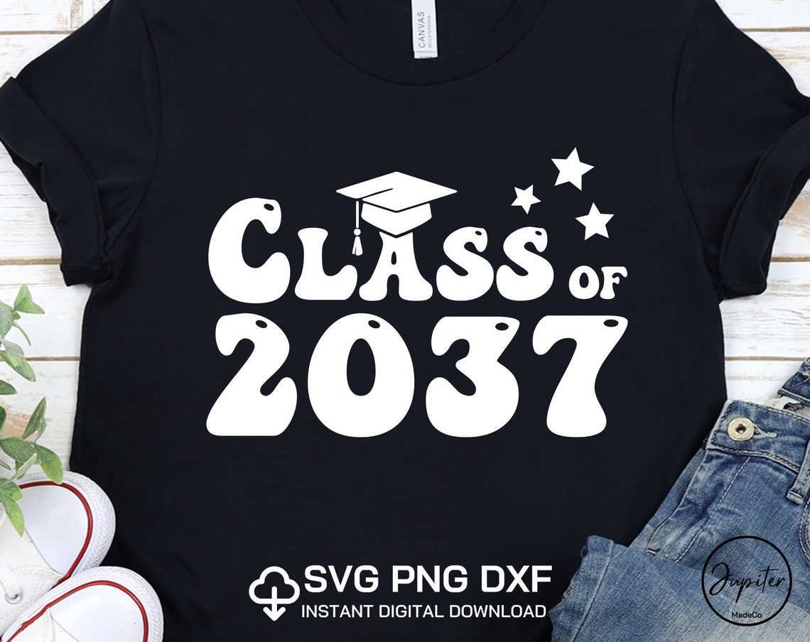 Class of 2037 Grow With Me Class Shirt Svg Back to School Svg - Etsy