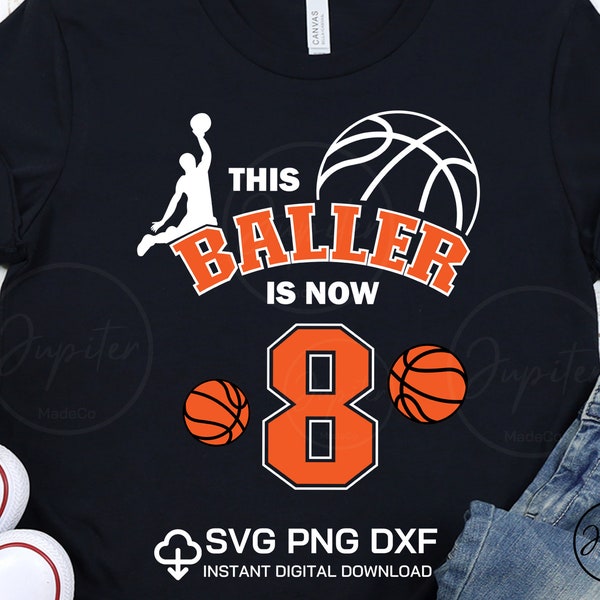 The Baller Birthday Svg - Etsy