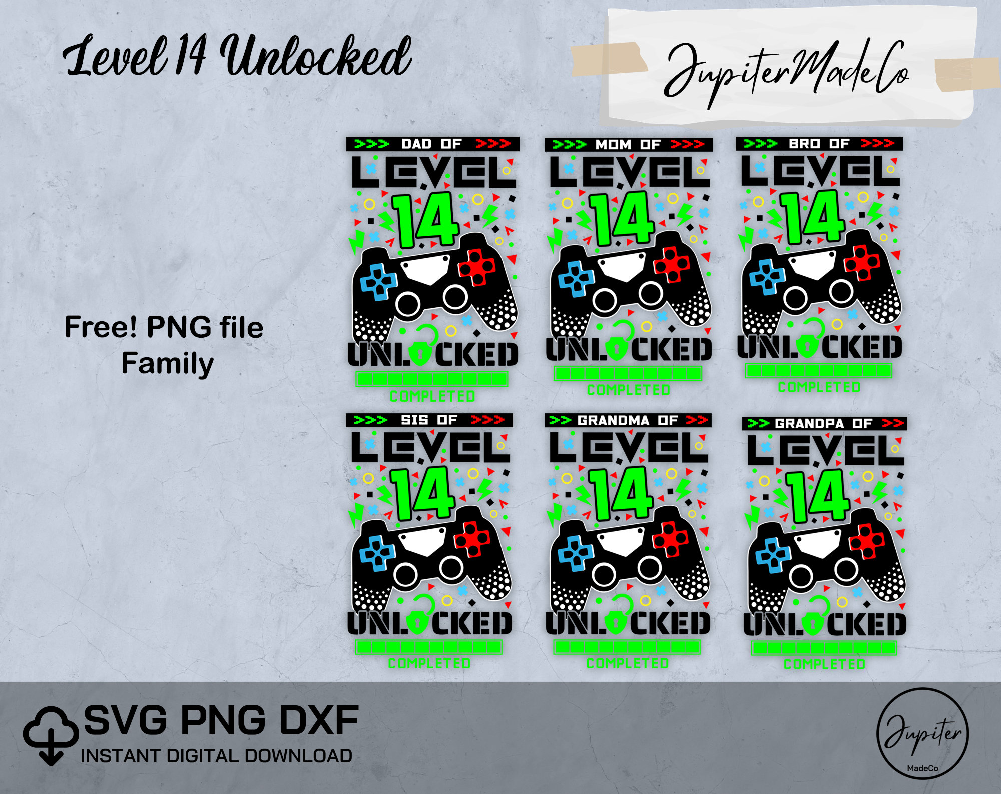 Level 14 Unlocked Svg 14th Birthday Boy Gamer Svg Png Dxf High - Etsy