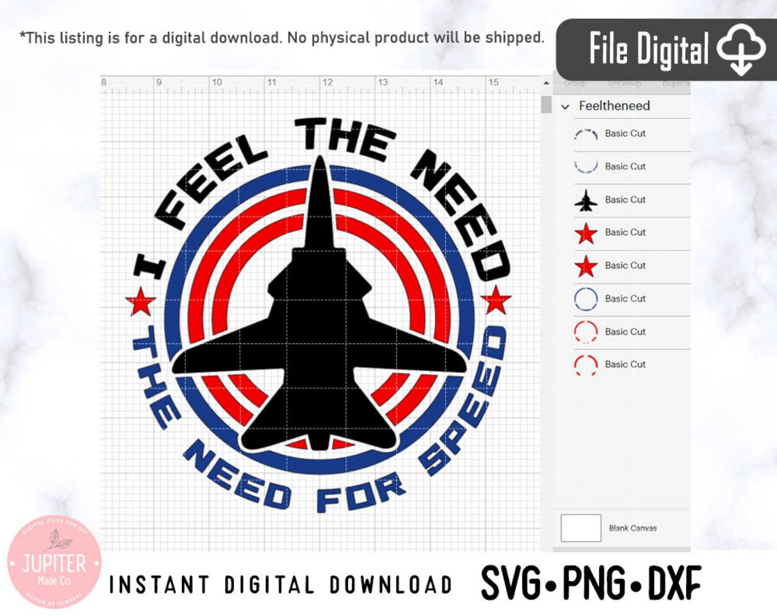 I Feel the Need, the Need for Speed Svg Cut File, Top Gun Svg Png Dxf ...