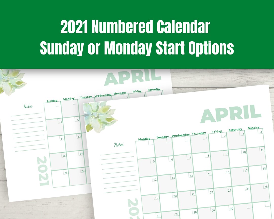 Printable Calendar Bundle - Etsy
