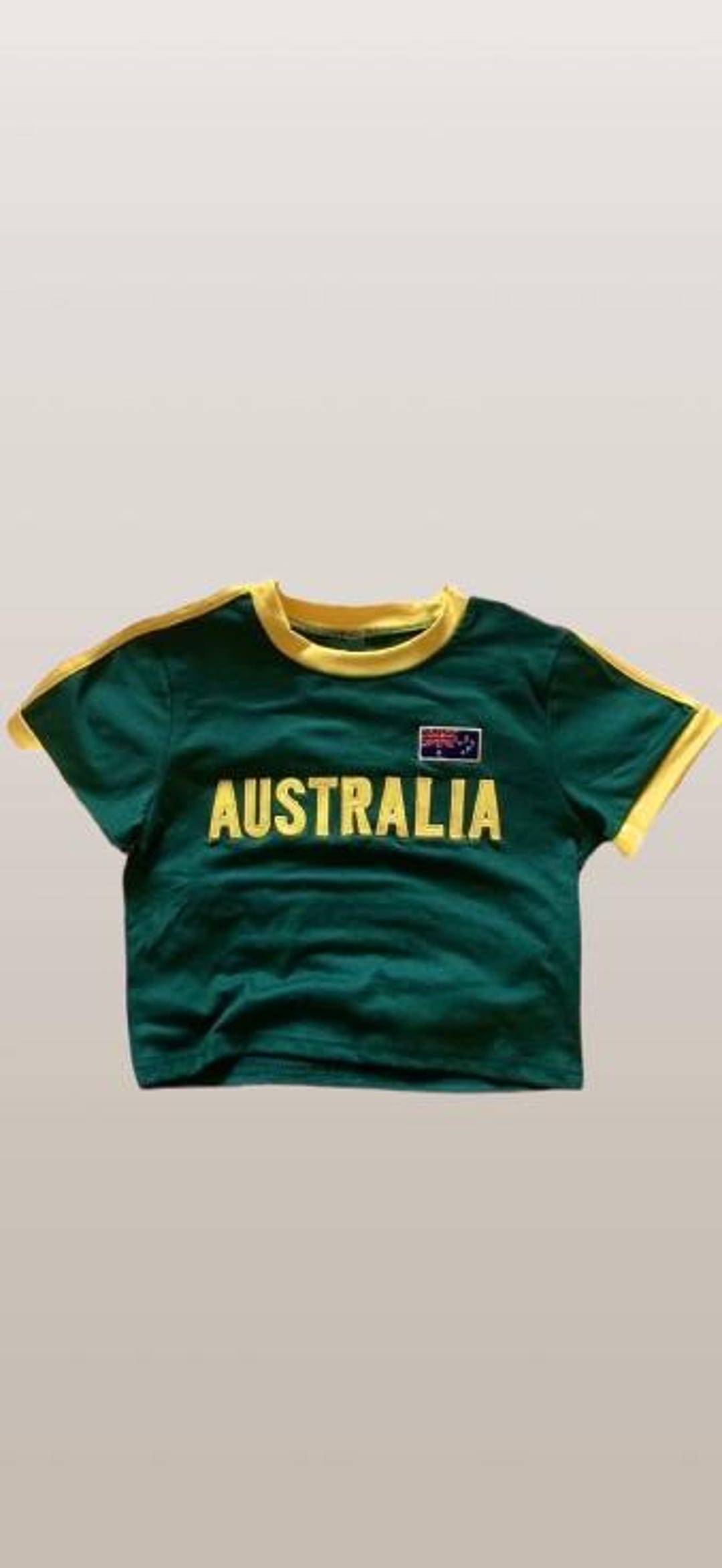 Vintage Australia Crop Top Y2K Australia Shirt Australia Baby Tee Tank ...