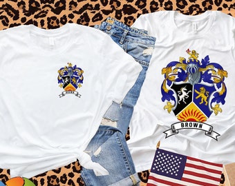 Brown Family Crest - Etsy