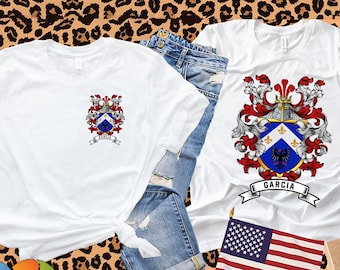 Family Crest Tee Shirt - Etsy