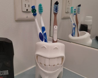 Star Shaped Toothpaste Toothbrush Holder 3D Printed Custom Unique ...