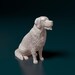 3D Printed Irish Red Setter Dog Statue - Ready-to-paint Unpainted ...