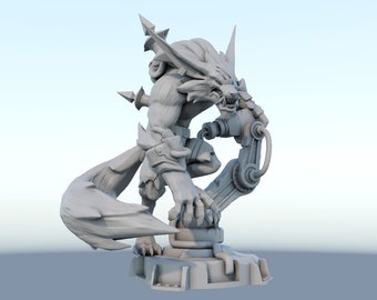 Warwick Arcane League of Legends - Etsy