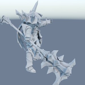 League of Legends Mordekaiser Figurine - 3D Printed Collectible for ...