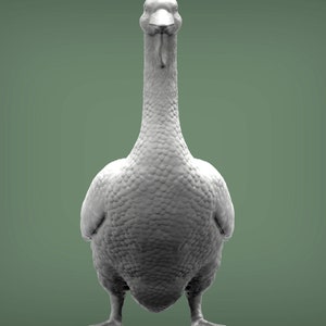 3D Printed Goose Statue - Etsy