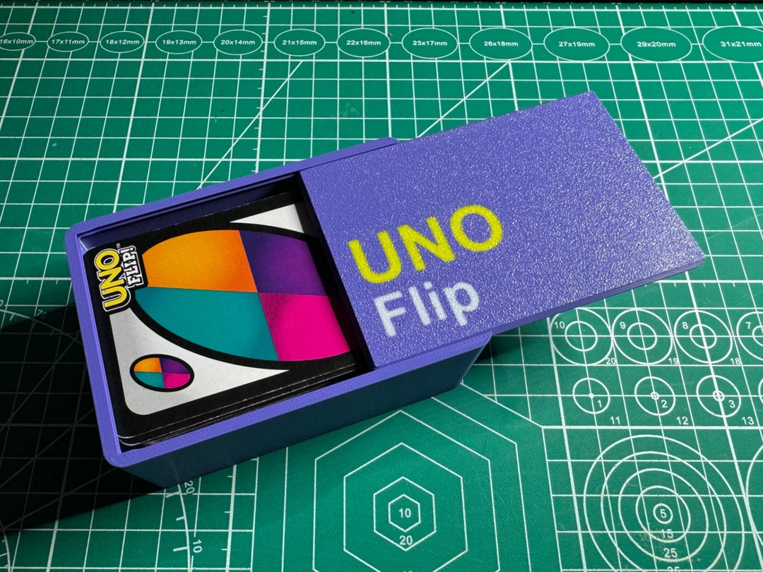 UNO Flip Box Lid Replacement Lid for UNO Flip Card Game Durable and ...