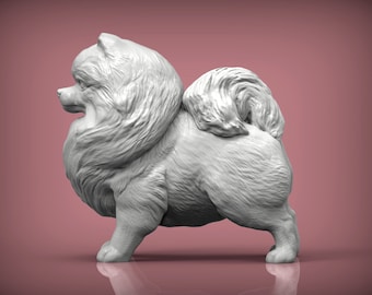 3D Printed Cat Statue Ready-to-paint Unpainted Printing or Painting ...