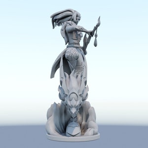 League of Legends Truth Dragon Yasuo Figurine - 3D Printed Collectible ...