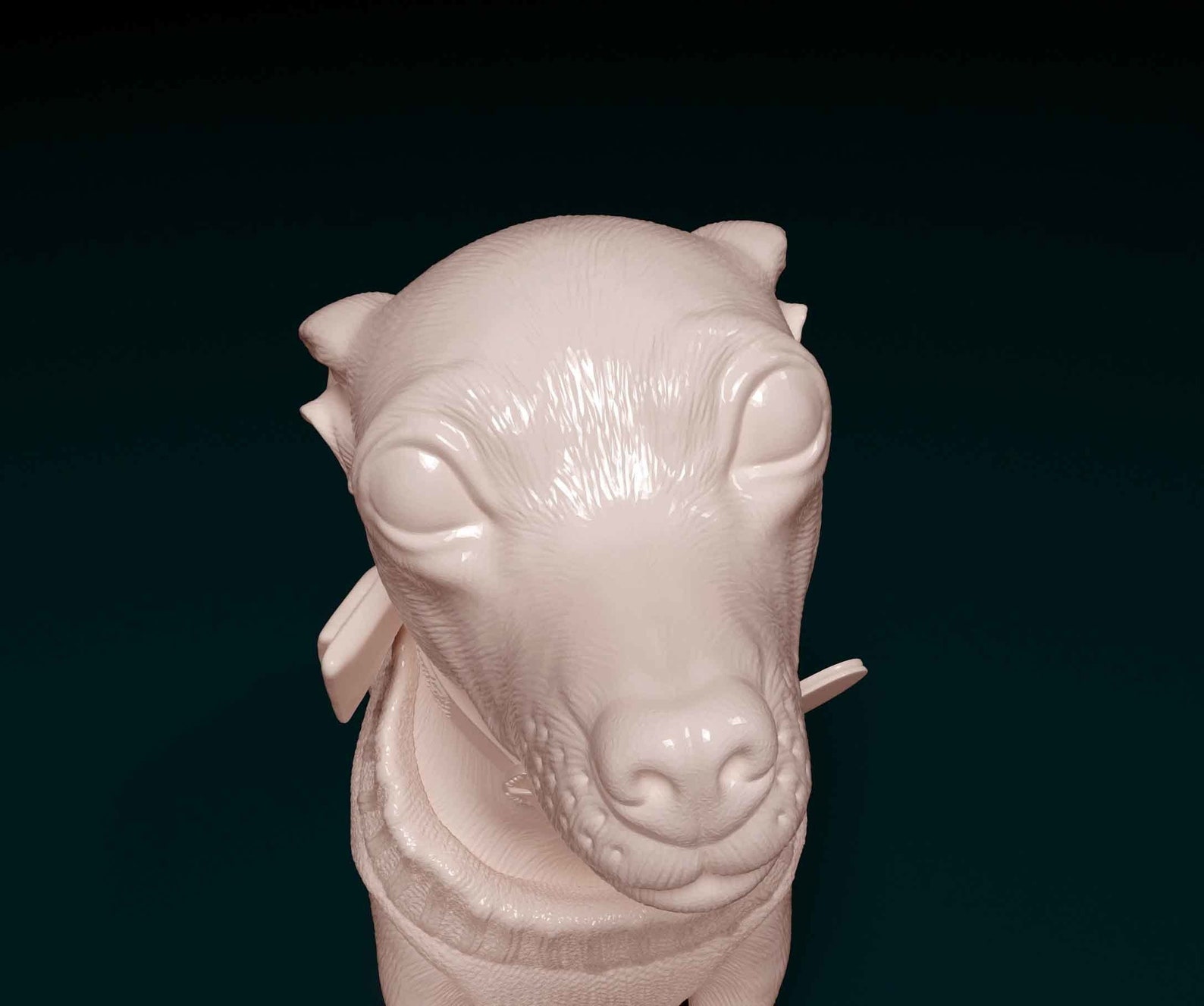 3D Printed Miniature Pinscher Dog Statue Ready-to-paint - Etsy