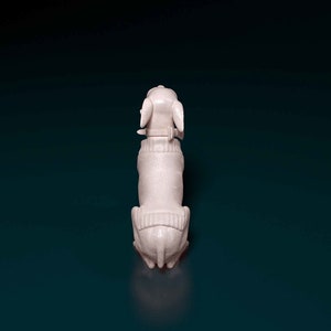 3D Printed Miniature Pinscher Dog Statue Ready-to-paint - Etsy