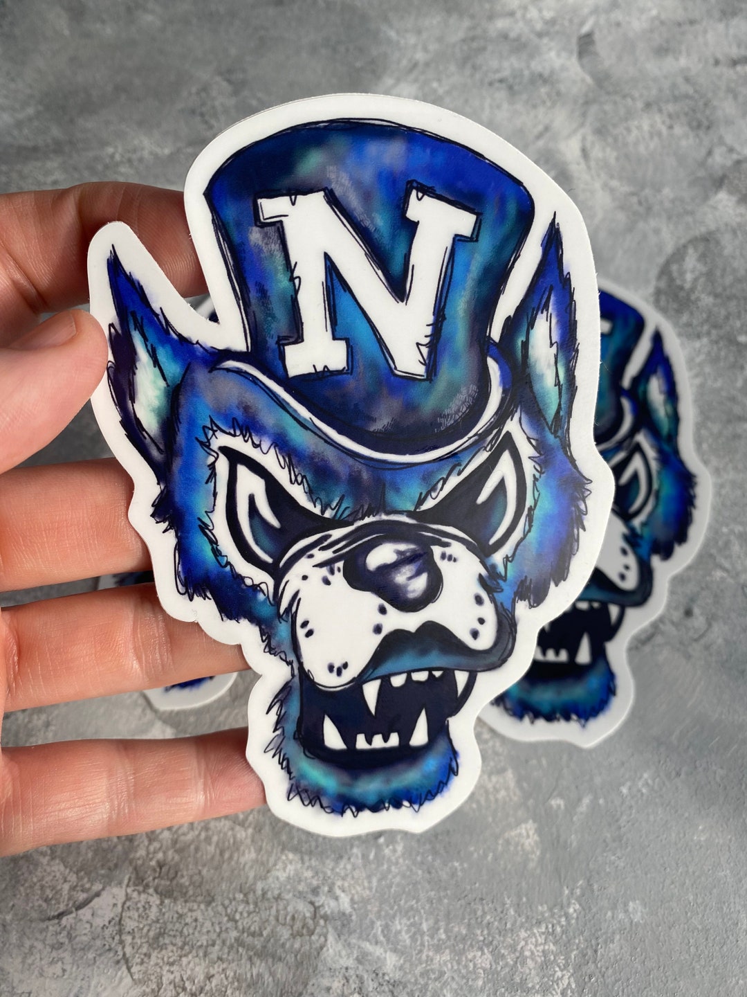 Big Wolf Pack Sticker - Etsy