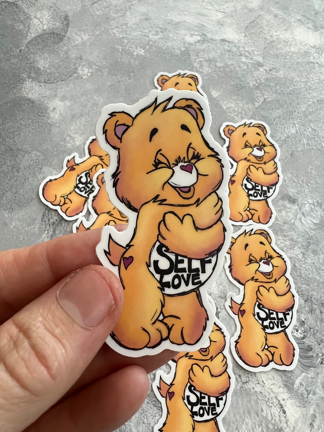 Self Care Care Bear Sticker - Etsy