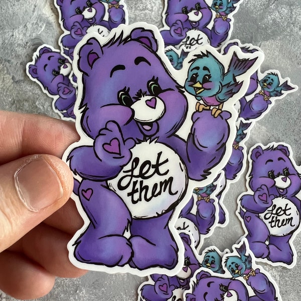 Care Bear Sticker - Etsy