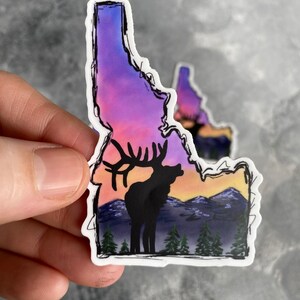 Idaho State Sticker - Etsy