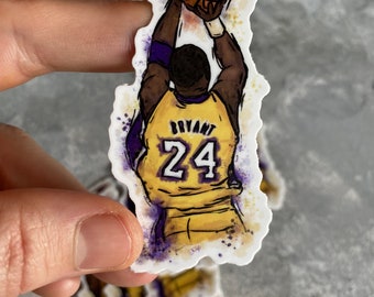 Kobe Bryant Sticker | Etsy