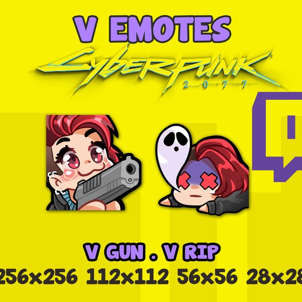 Cyberpunk 2077 Emotes - Etsy