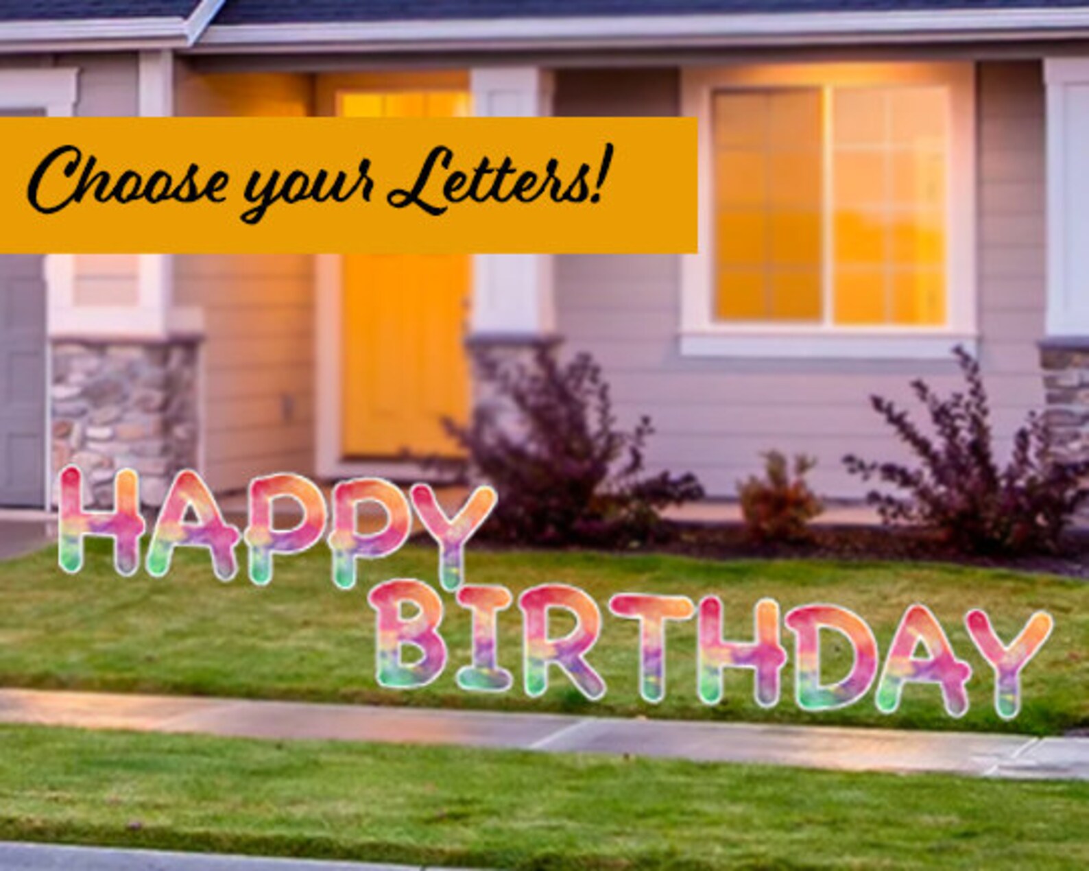 24 Letters Custom | Etsy