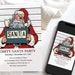Dirty Santa Invitation, Naughty Santa Invitation, Bad Santa Party ...