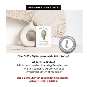 Retirement Party Invitation Woman, Ice Cream Retirement Party Invite ...