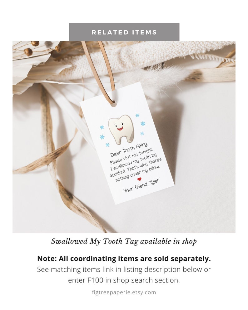 Tooth Fairy Kit for a Boy Printable Tooth Fairy Bundle - Etsy