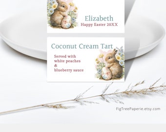 EDITABLE Buffet Tent Card Printable Food Card Place Cards - Etsy