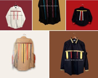 Native Ribbon Shirt - Etsy