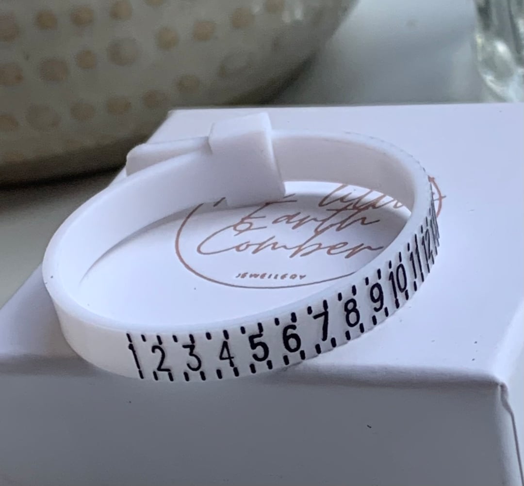 Ring Sizer, Adjustable Ring Gauge, Reusable Ring Sizer, Ring Size Guide ...