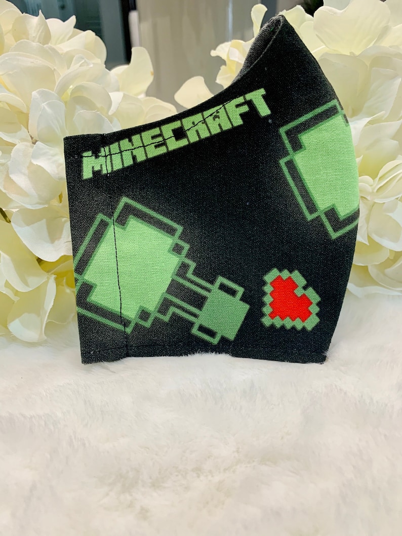 Minecraft Face Mask Collection FREE SHIPPING Adjustable - Etsy