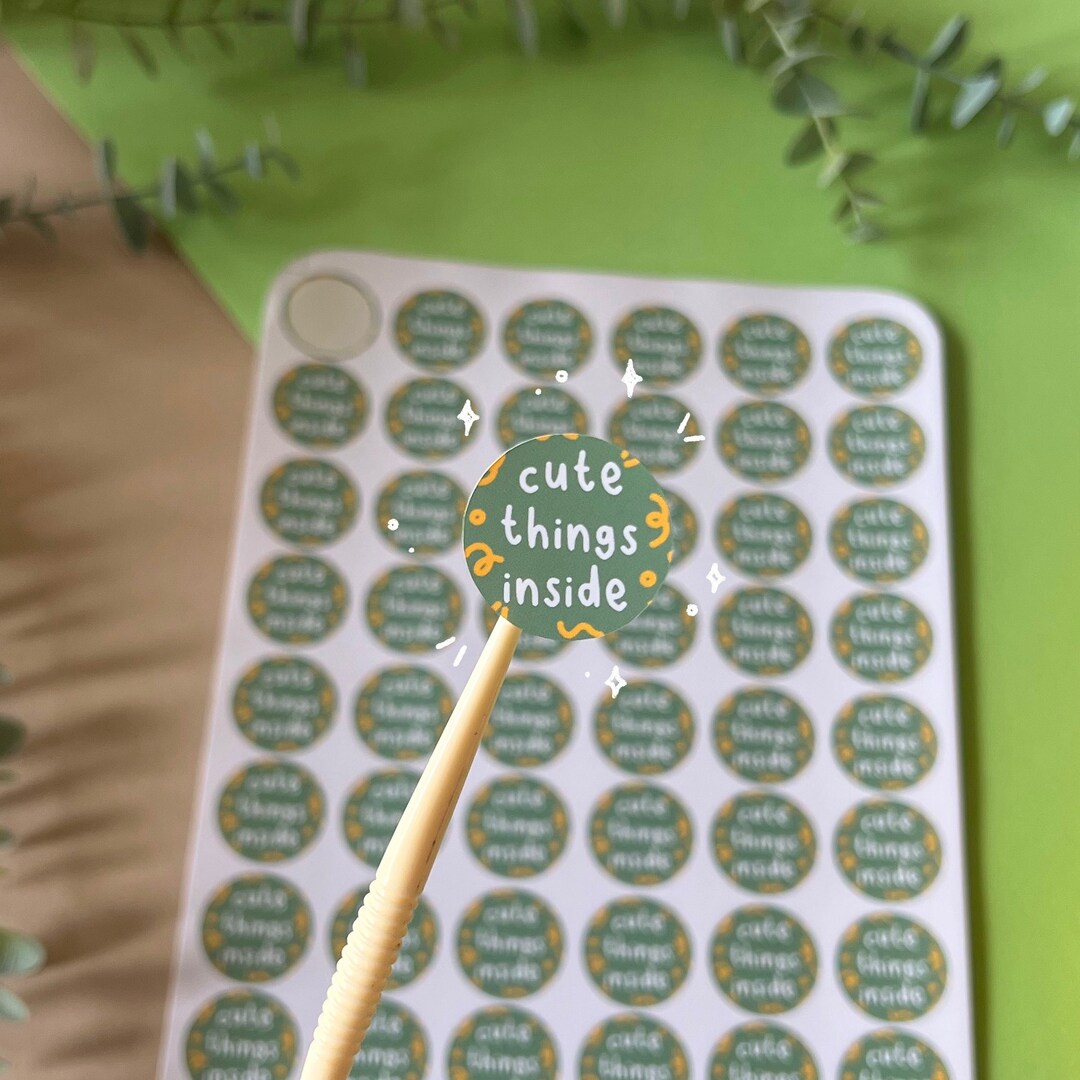 Cute Things Inside Cute Packaging Stickers - Digital Art, Stickers ...