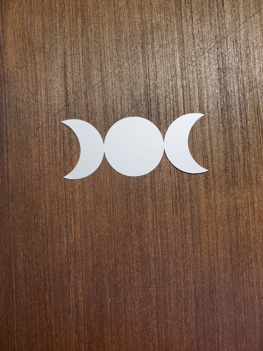 Triple Moon Die Cuts: Cardstock Paper Cutouts, Scrapbook Embellishments ...