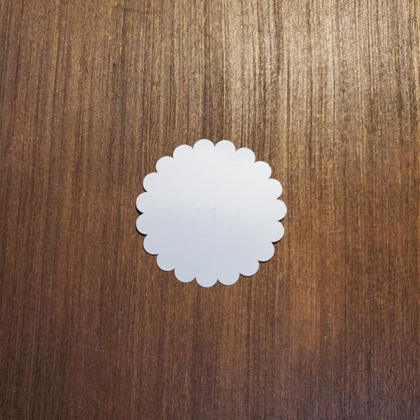 Scalloped Cardstock - Etsy
