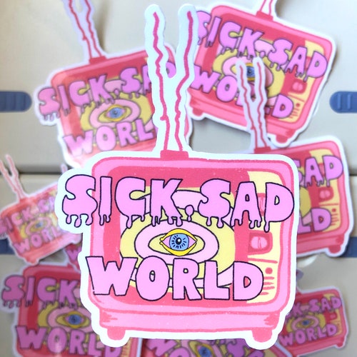 Sick Sad World Daria MTV Animation Lapel Pin Pinback Button | Etsy