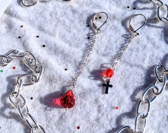 Blood Drop Ring - Etsy