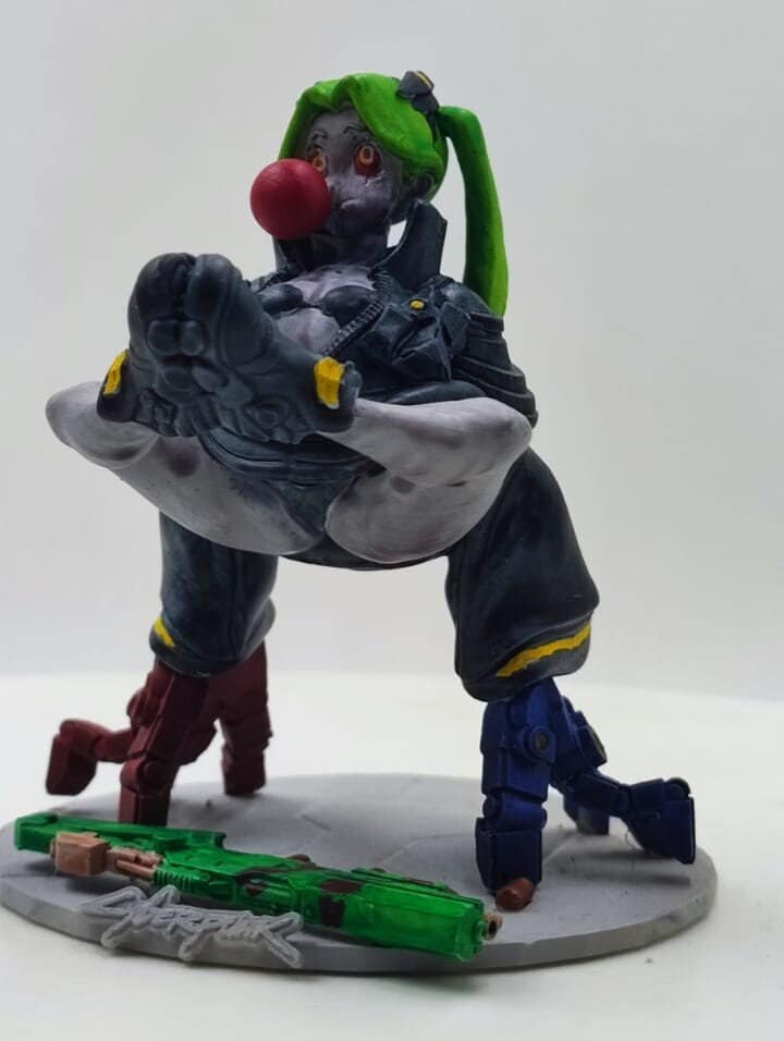 Cyberpunk Edgerunners Rebecca Action Figure Handpainted - Etsy