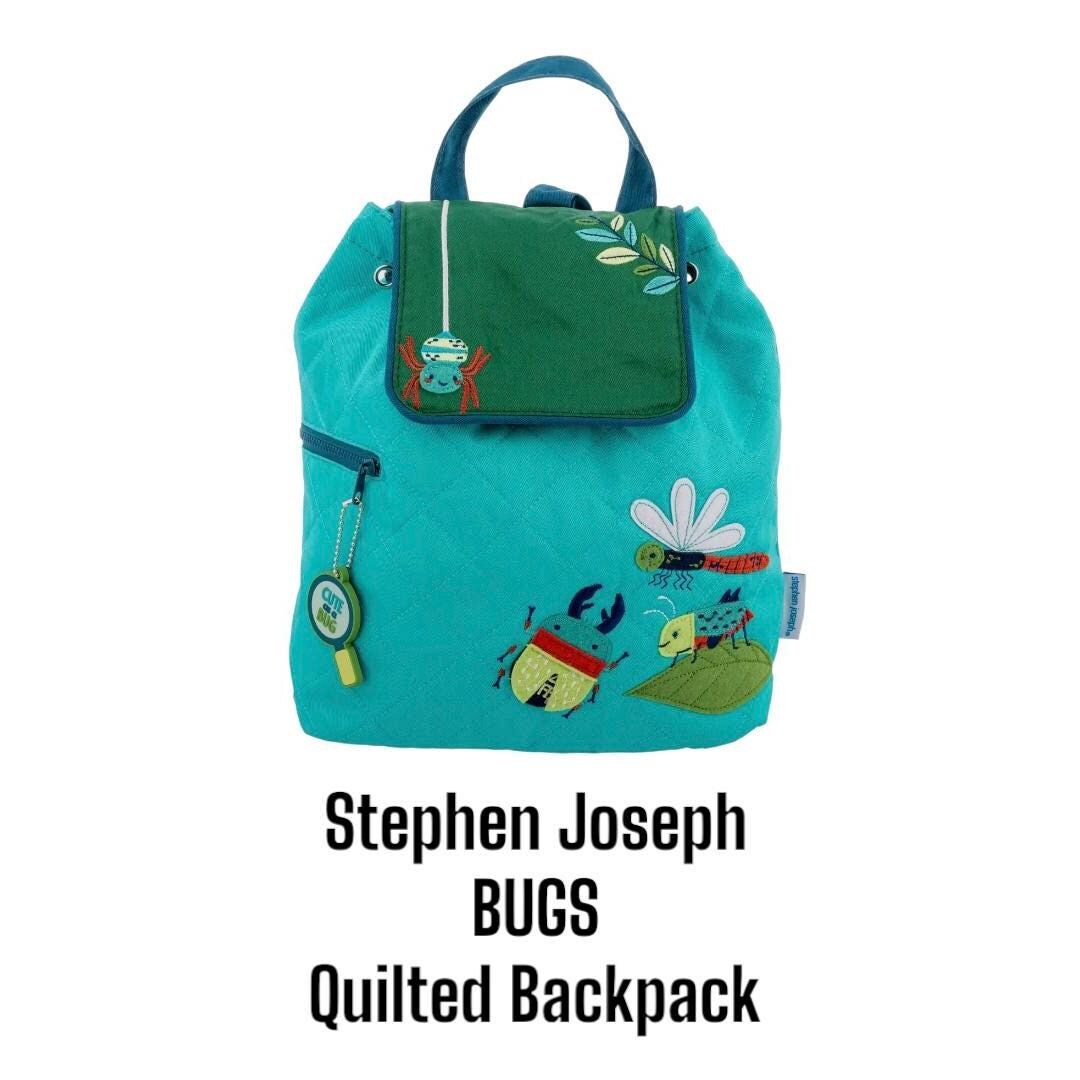 Stephen Joseph BUGS Quilted Backpack - Etsy