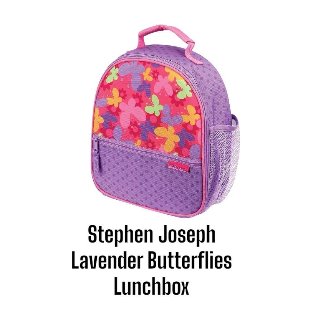 Stephen Joseph Lavender Butterflies Lunchbox - Etsy