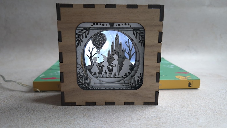 Pride and Prejudice Book Nook Shadow Box, Jane Austen Bookish Gift ...